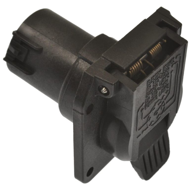 7WB-110V - 7 Way Blade RV Style Socket - Pollak Towing